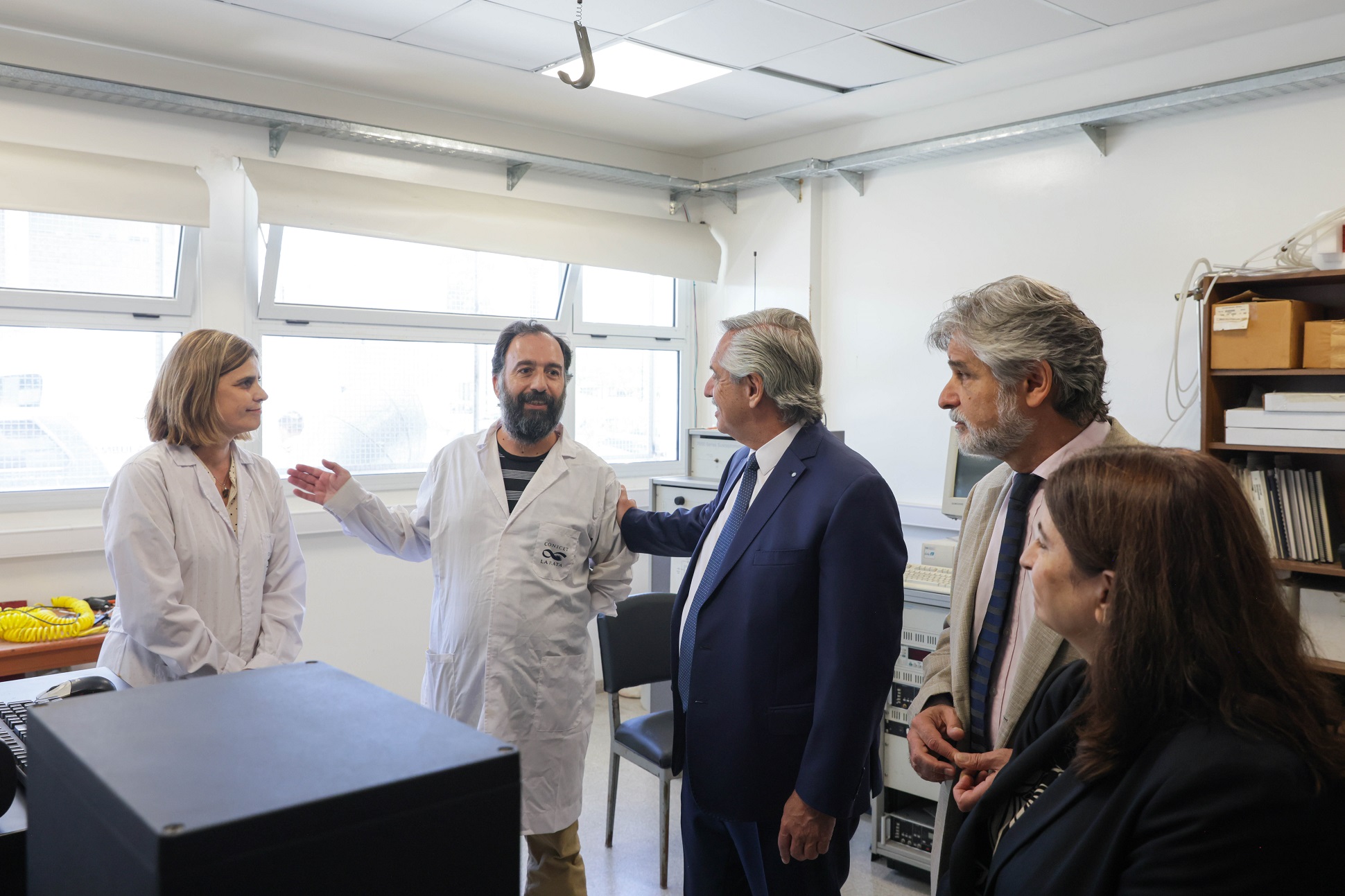 Alberto Fernández: "En la ciencia y la tecnología está el futuro de Argentina” - Diario Hoy En ...