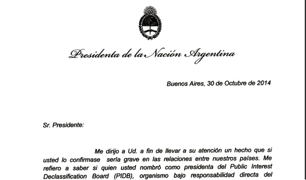 La Carta Adecuada Al Presidente