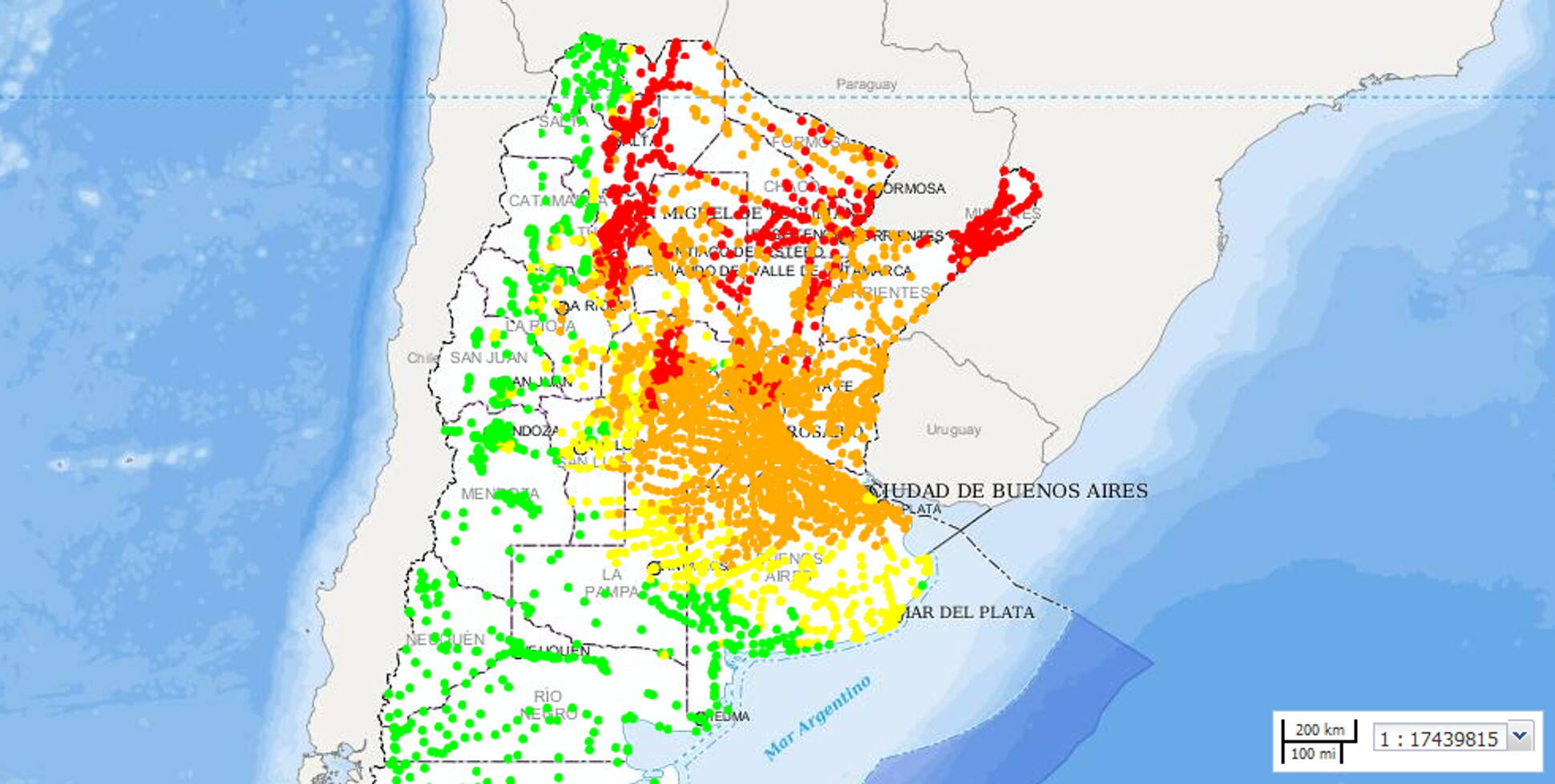 Dengue: crean un mapa de riesgo de aparición de la enfermedad